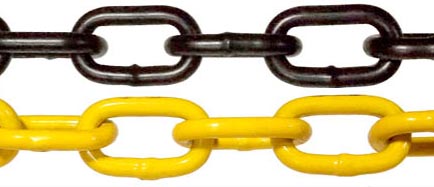 tulsachain: Powder Coated Proof Coil Chain