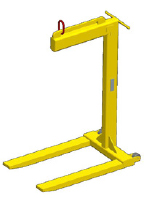 tulsachain: Dual Bale Pallet Lifter with Wheels